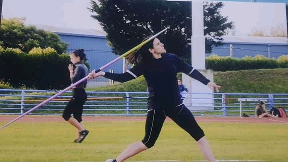 Virginia Poli hizo volar la jabalina y es récord nacional