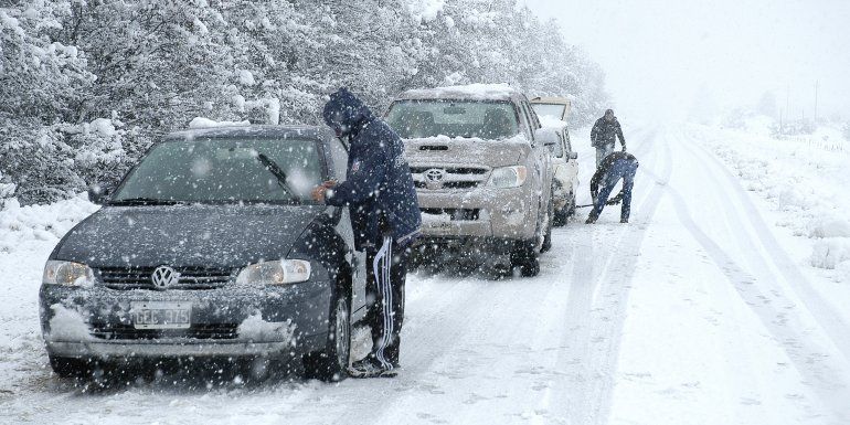 Rige un alerta por nevadas intensas en la cordillera
