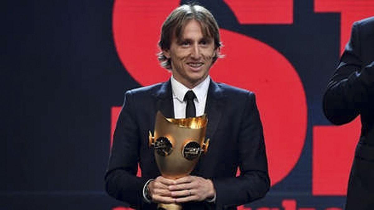 Luka Modric logra su séptimo trofeo como Mejor Deportista de Croacia