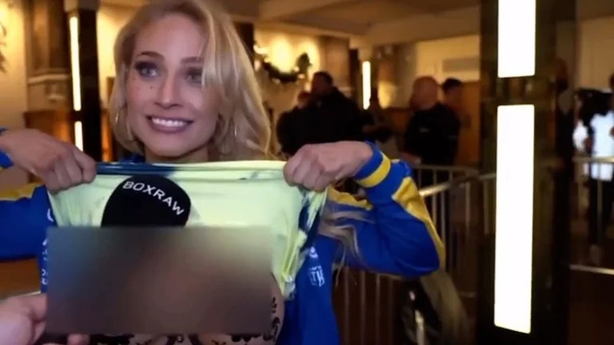 Una boxeadora hizo topless para anunciar la apertura de su OnlyFans