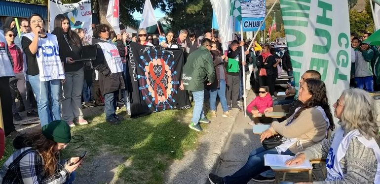 En Esquel la convocatoria tuvo amplio respaldo