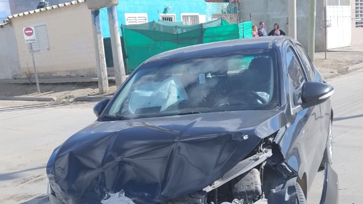 Dos lesionados en un choque