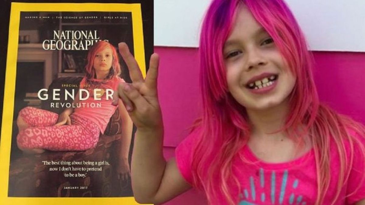 Una nena de 9 años, la primera trans en la tapa de National Geographic