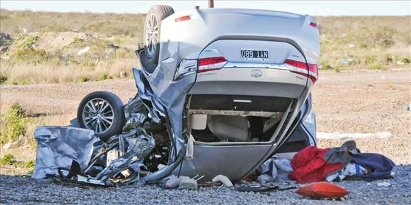 Fatal accidente en la ruta 1: una mujer muerta, 4 heridos