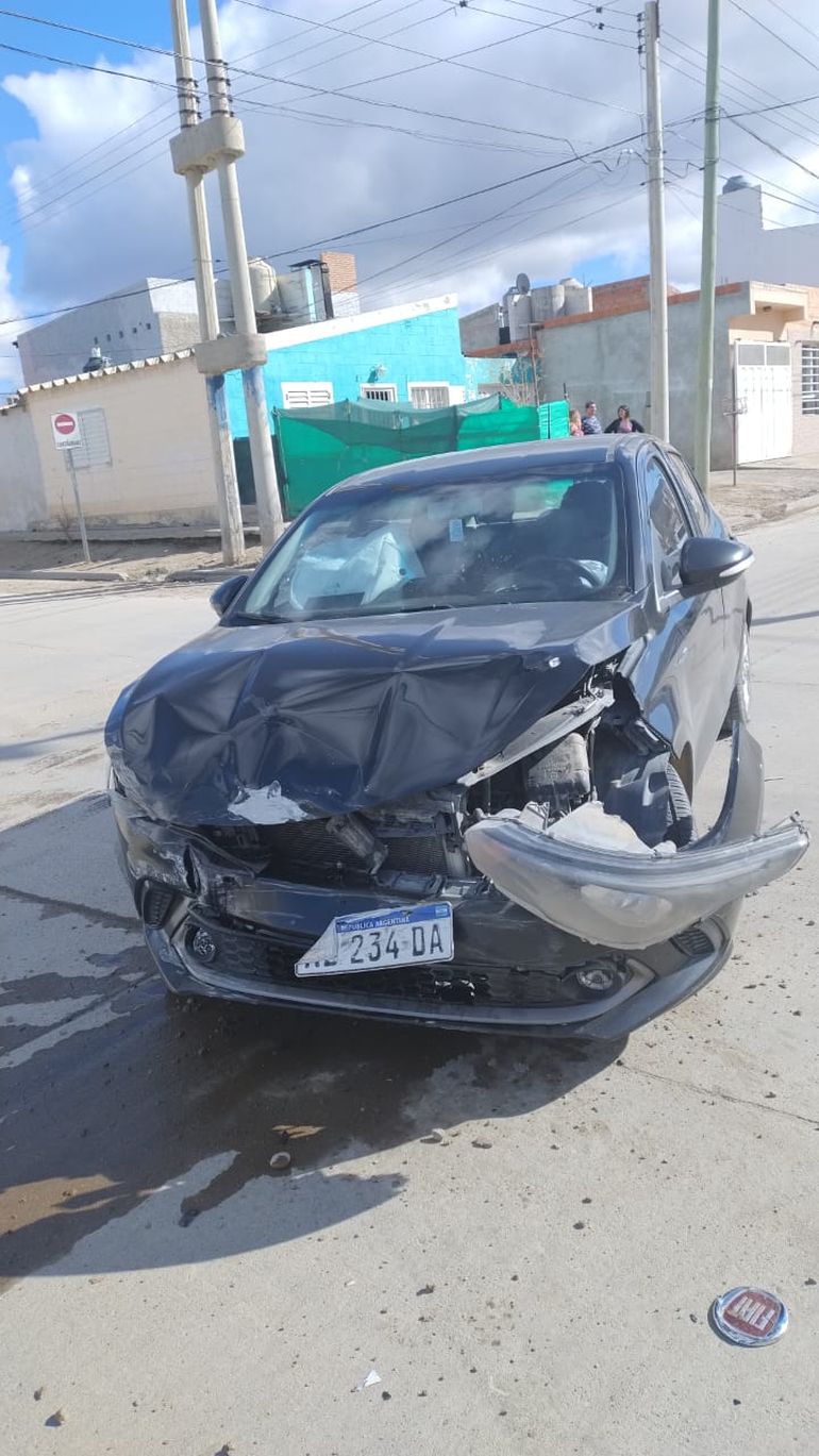 Dos lesionados en un choque