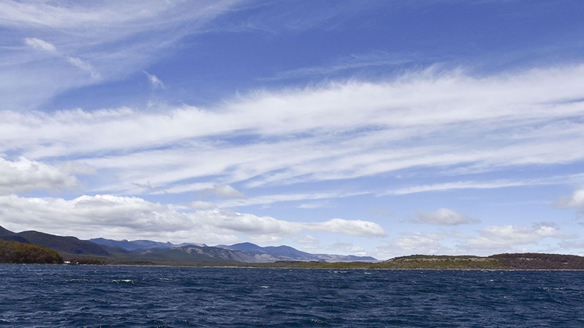 Una prueba batimétrica en los lagos Fontana y La Plata determinó cuál ...
