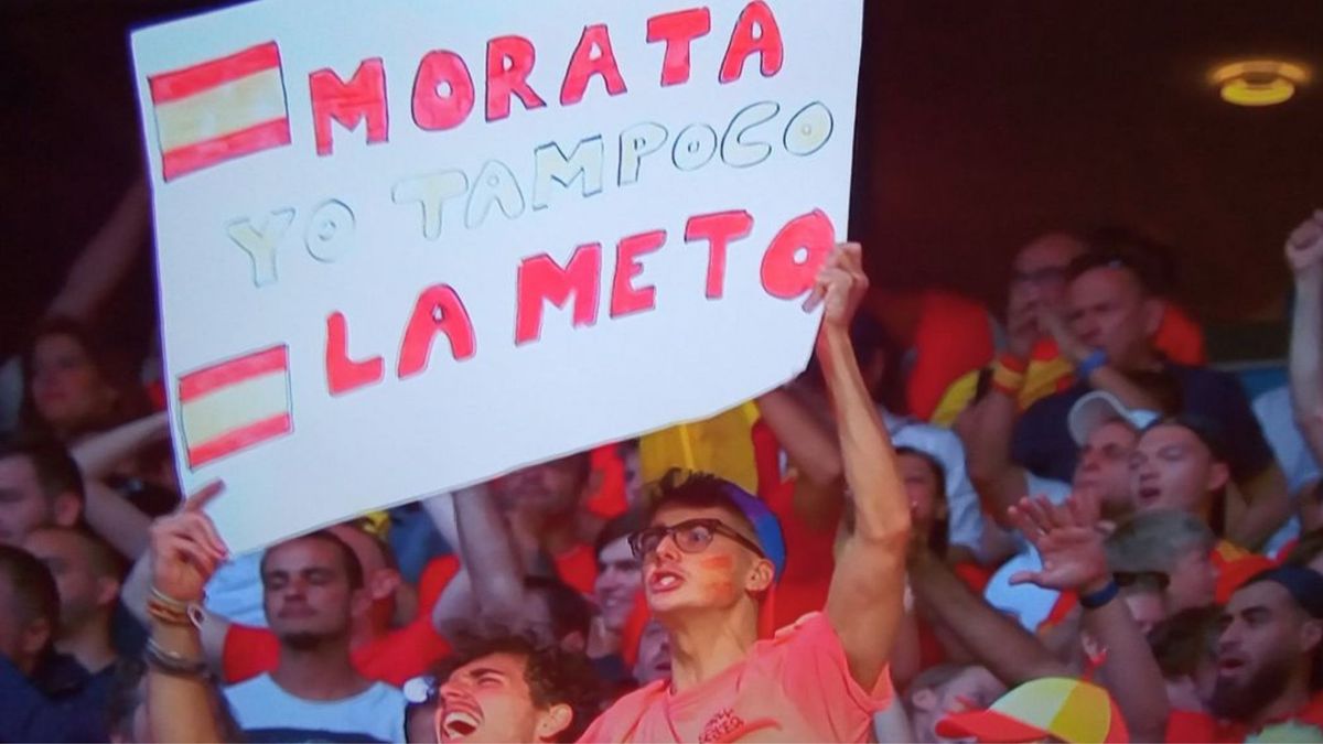 Morata, yo tampoco la meto