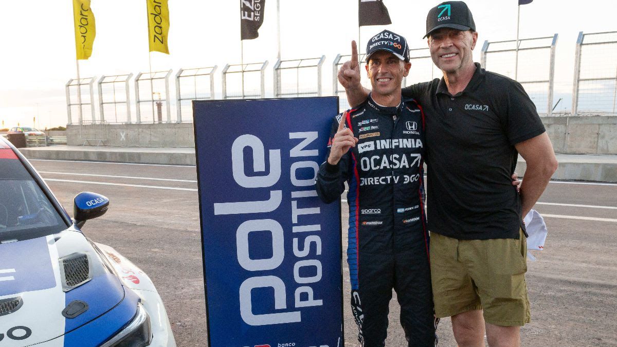 Leonel Pernía se quedó con la pole y se canceló la carrera 1 por lluvia