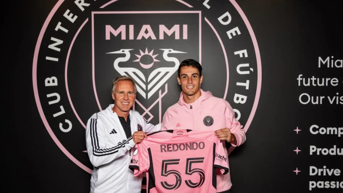Federico Redondo jugará en el Inter Miami de Leo Messi