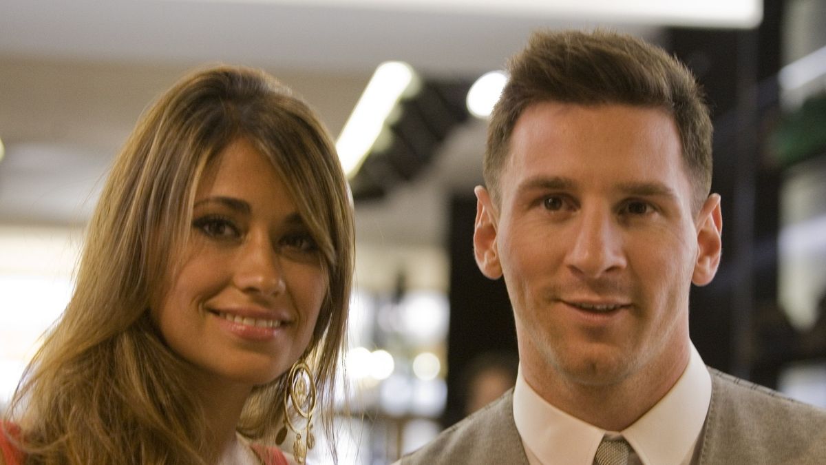 La mujer de Messi fue dada de alta