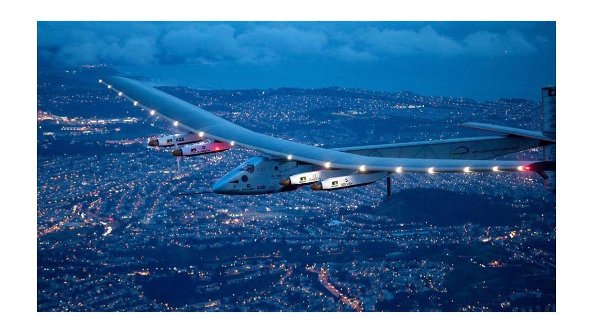Completó la vuelta al mundo el avión Solar Impulse 2