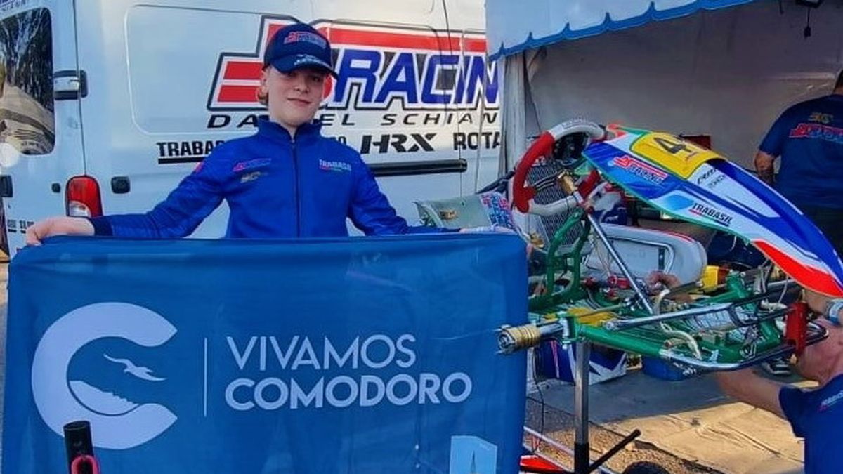 Mottesi sumó experiencia en el Argentino de Kárting