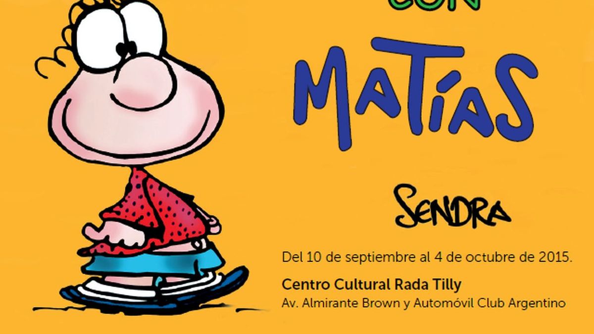 Se inaugurará la muestra Primavera con Matias en Rada Tilly