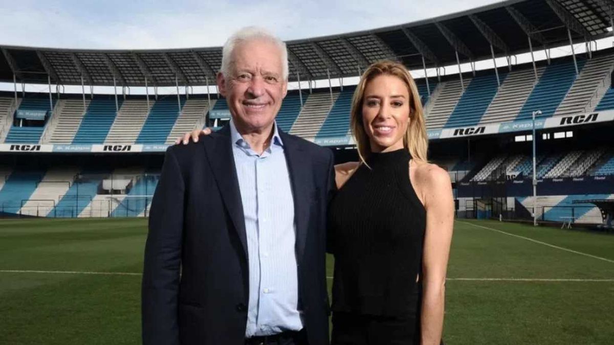 Blanco postuló a su hija Bárbara como posible sucesora en Racing