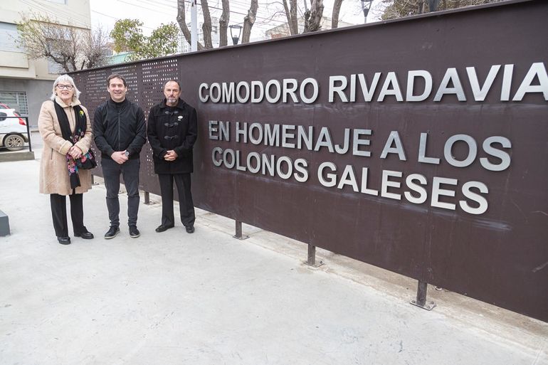 Reinauguran el bulevar de los Colonos Galeses