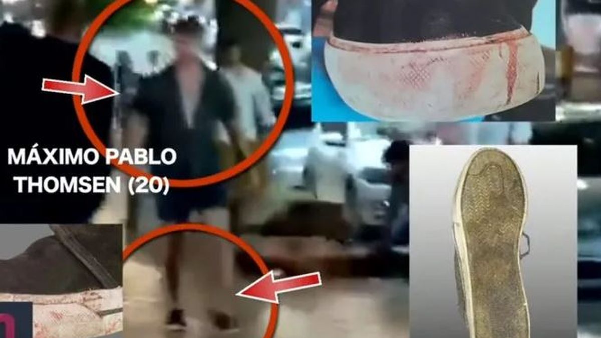 La marca de la zapatilla de Máximo Thomsen que lo complica aún más