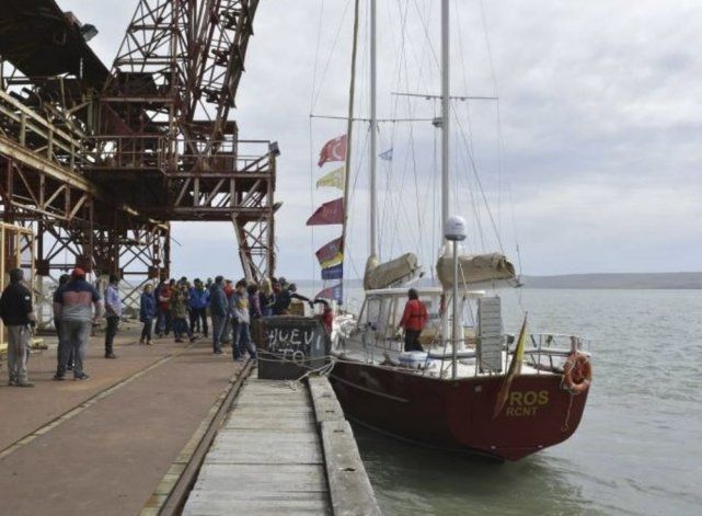 Hizo escala en Punta Quilla el velero que recrea expedición de ...