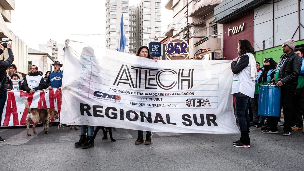 ATECH anunció un paro de 48 horas para la vuelta de clases