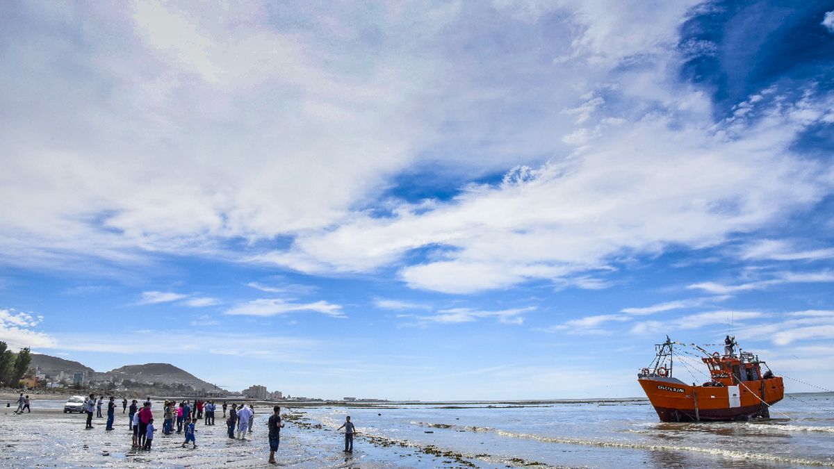 El Caleta Olivia navegó sus primeras millas