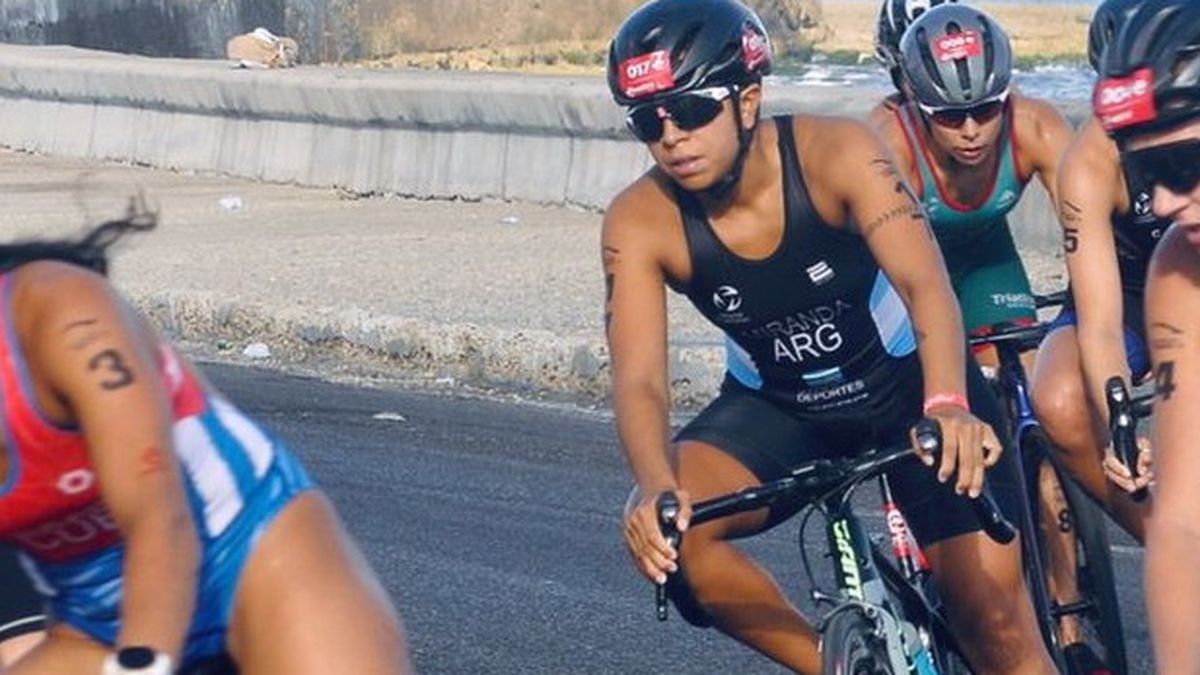 Moira Miranda se destacó en la Copa Americana de Triatlón Moira Miranda se destacó en la Copa Americana de Triatlón