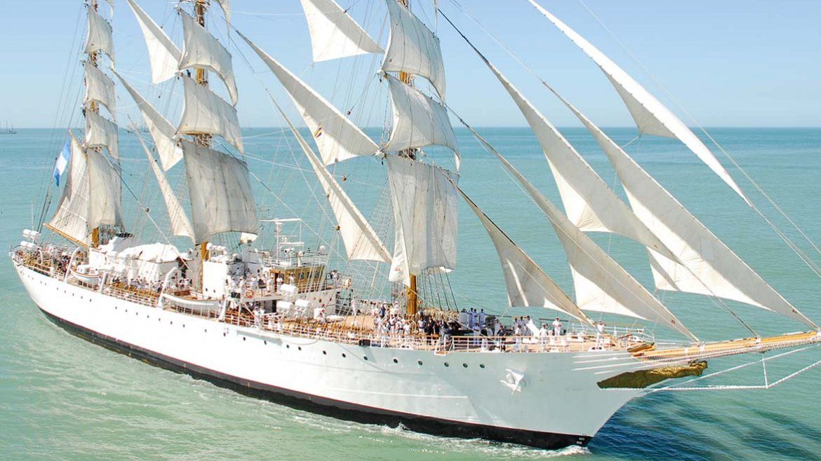 La Fragata Libertad llegará a un puerto inglés por primera vez en ...