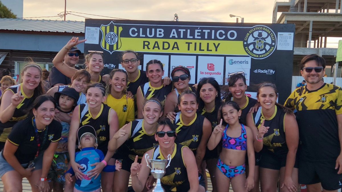 Filial River y Rada Vintage ganaron la XVª edición del fútbol de playa