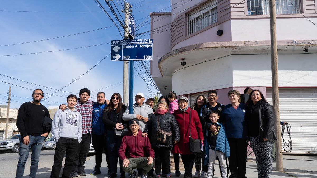 Rubén Torrijos le da nombre a una calle del Newbery