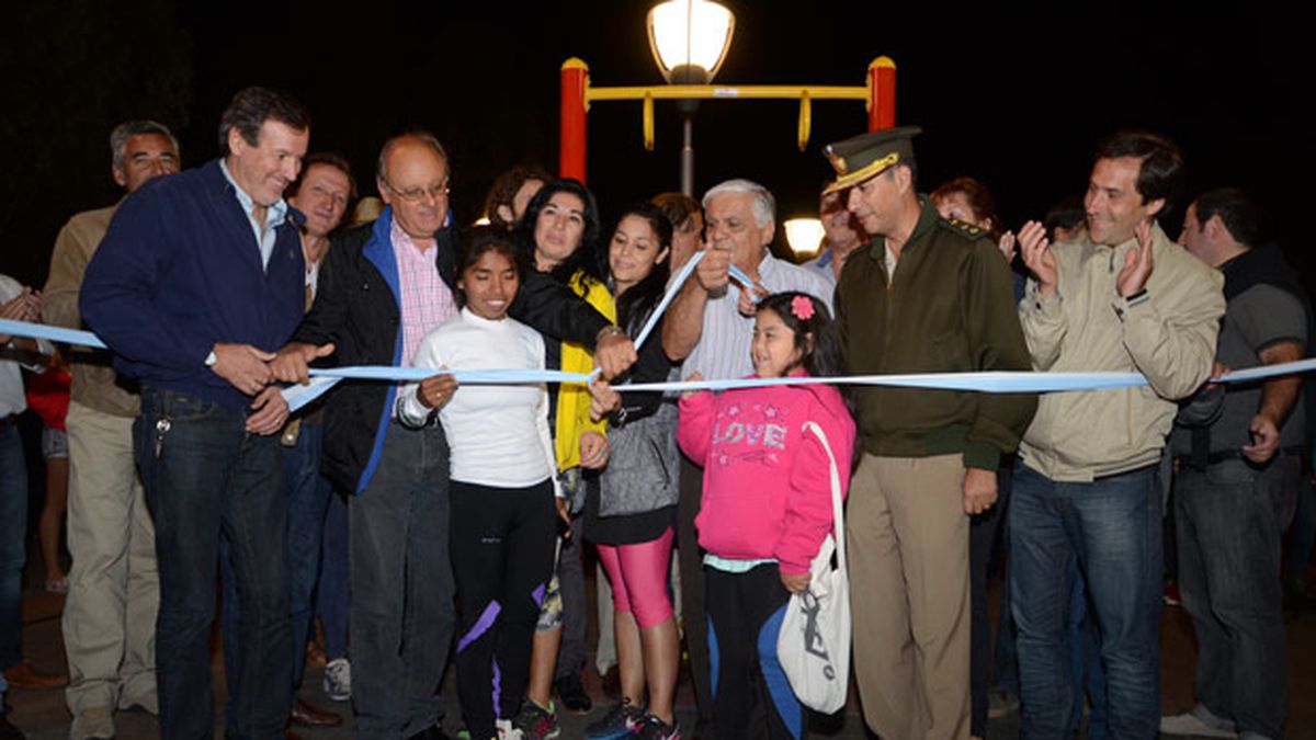 Quedó inaugurado el Paseo Aeróbico del Liceo
