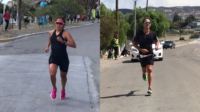 Angelina Licastro y Facundo Jaramillo, los mejores del triatlón Caleta ...