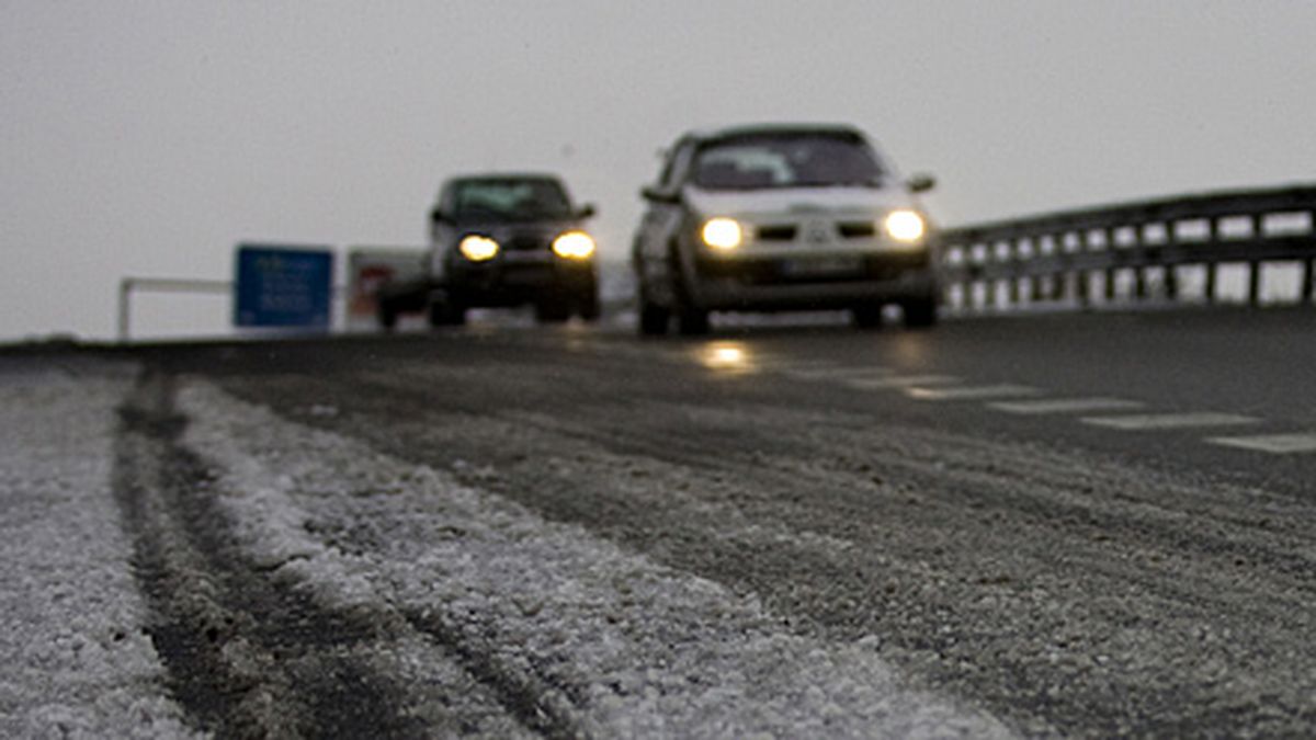 Recomendaciones para manejar sobre escarcha