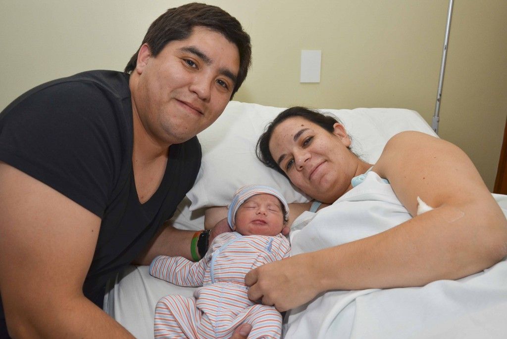 Joaquin Jesús Villagrán fue el primer bebé de 2013