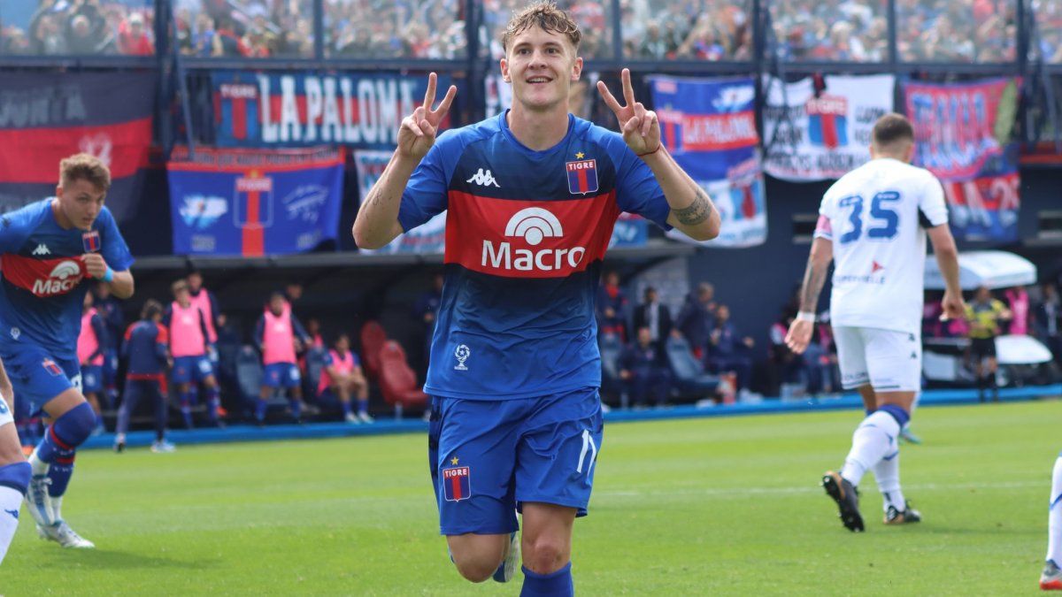 Tigre le ganó a Vélez y sueña con entrar a la Sudamericana