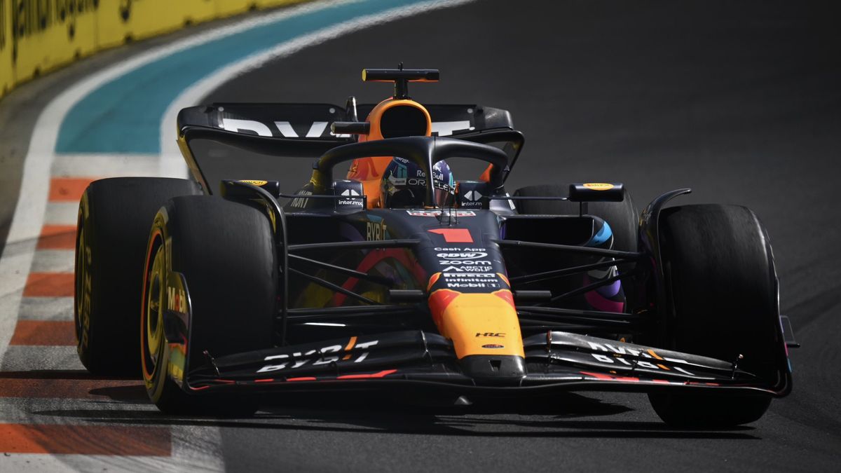 Max Verstappen largó noveno y ganó el Gran Premio de Miami