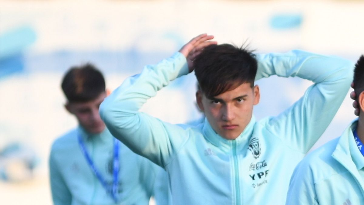 Ian Subiabre debutó en la Selección argentina Sub 17