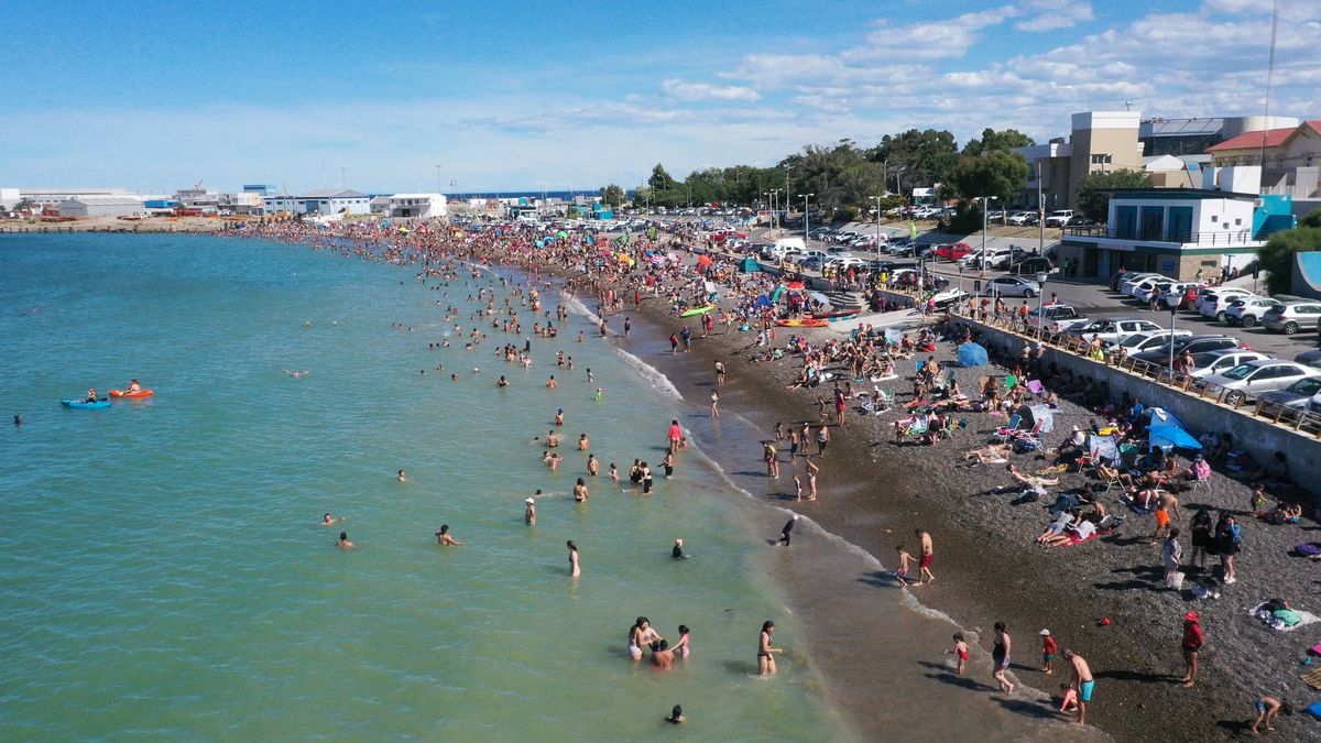 Verano 2023 en Comodoro y sus playas a pleno