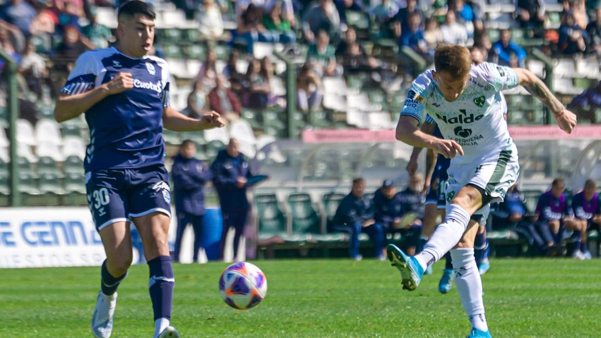 Sarmiento y Gimnasia empataron en un final polémico