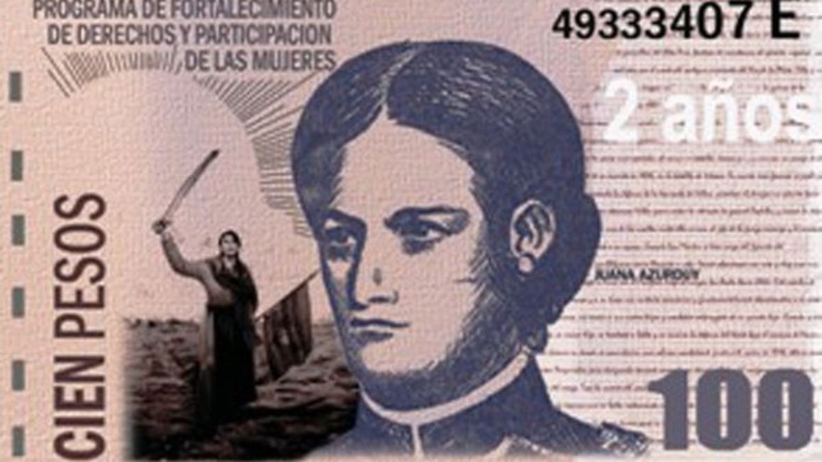 Proponen cambiar la imagen de Roca por la de Juana Azurduy en el ...