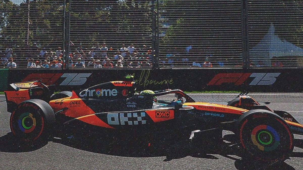 Lando Norris hizo la pole en Melbourne