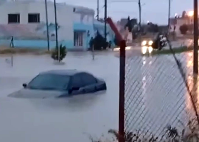 Comodoro otra vez bajo el agua tras intensas lluvias