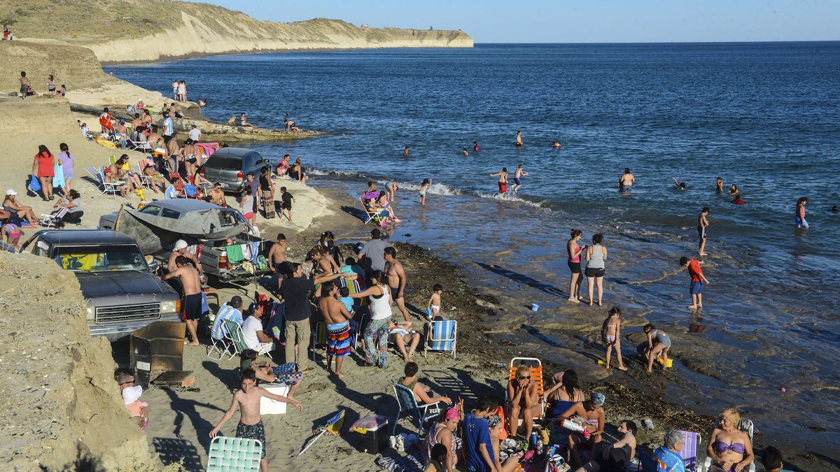 Comodoro tiene solo dos playas aptas para bañarse